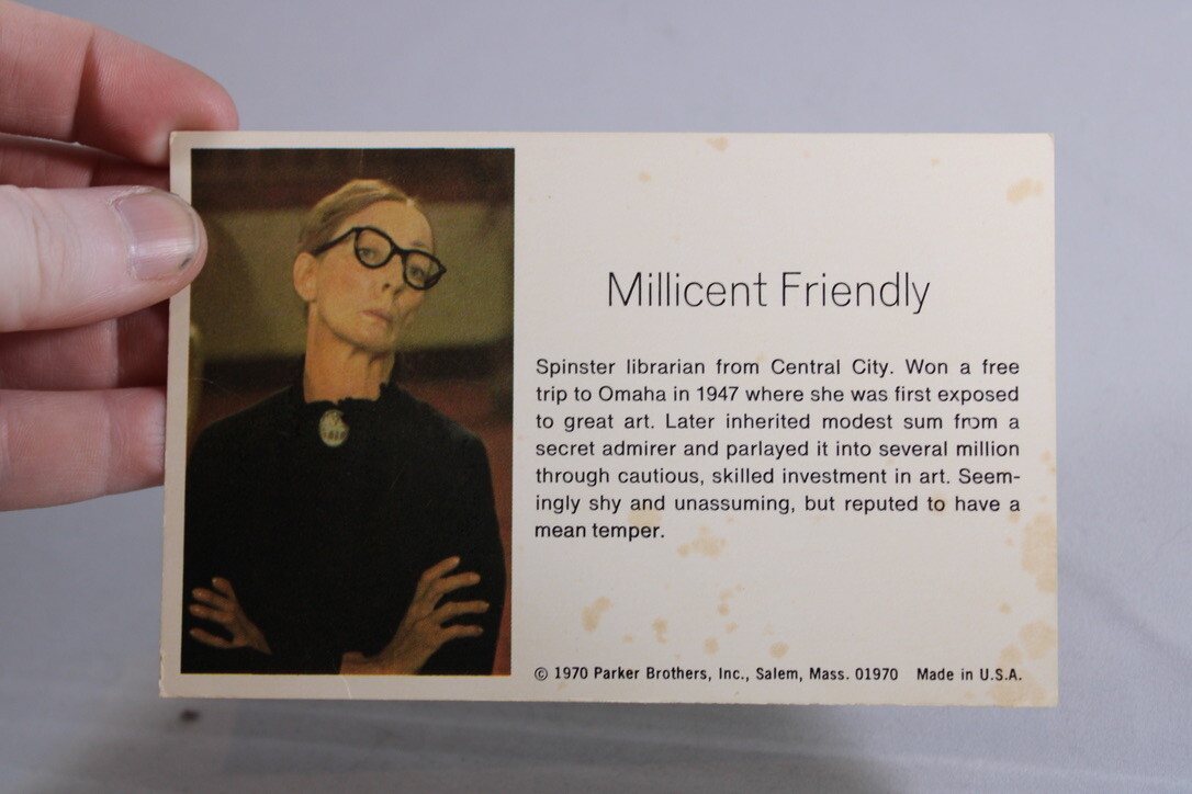 Vintage 1970 Parker Brothers Masterpiece Replacement Piece Part ...