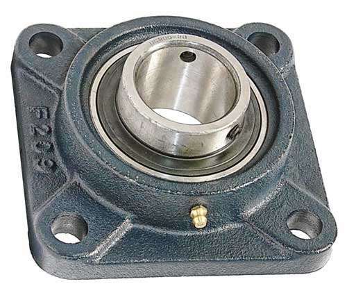 1 1/2" Bearing UCF208-24 + Square Flanged Housing Mounted Bearings ...