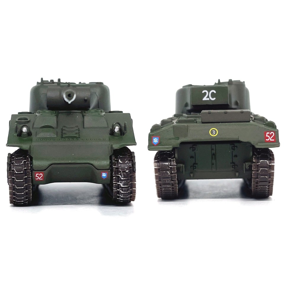For Forces of Valor 10cm Brand New Alloy 1/72 WWII Britain Sherman ...