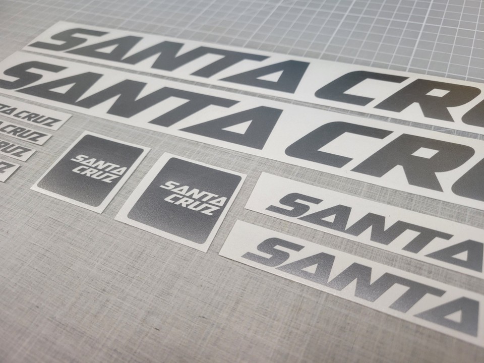 Custom Santa Cruz Decals Stickers. Bike Frame MTB Road Gravel. Lots of ...