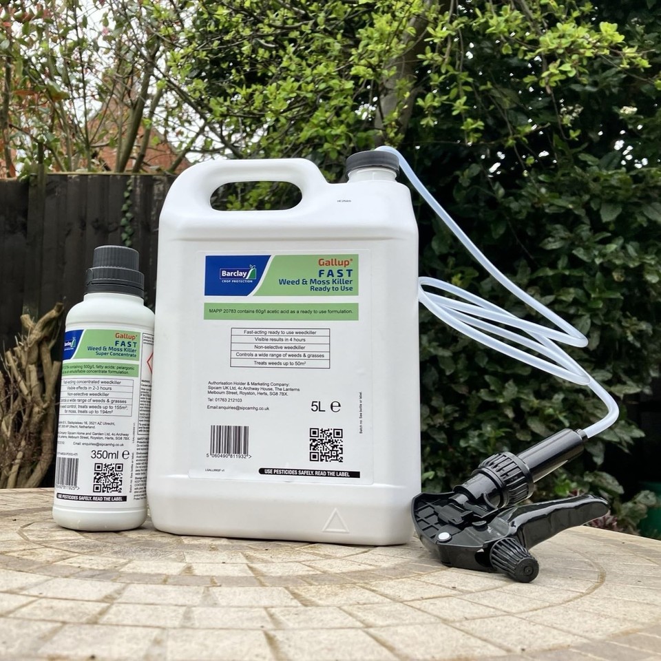 Gallup Biograde 360 5L Glyphosate Weedkiller | Extra Strong Herbicide ...