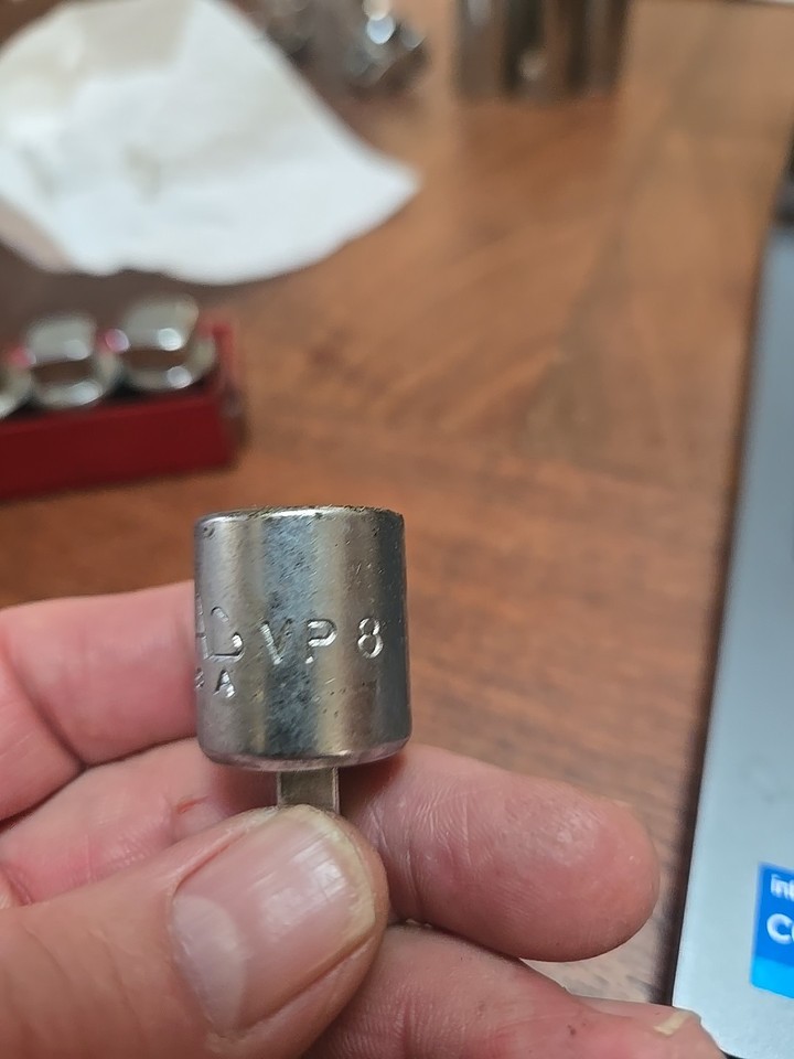 7 Pc.- MAC Tools 1/4"-5/8" SAE 1/2" Drive Square External Drain Plug ...