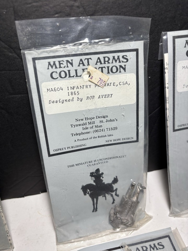 Vintage Casted MEN AT ARMS In Original Package. *COLLECTORS* Clean ...