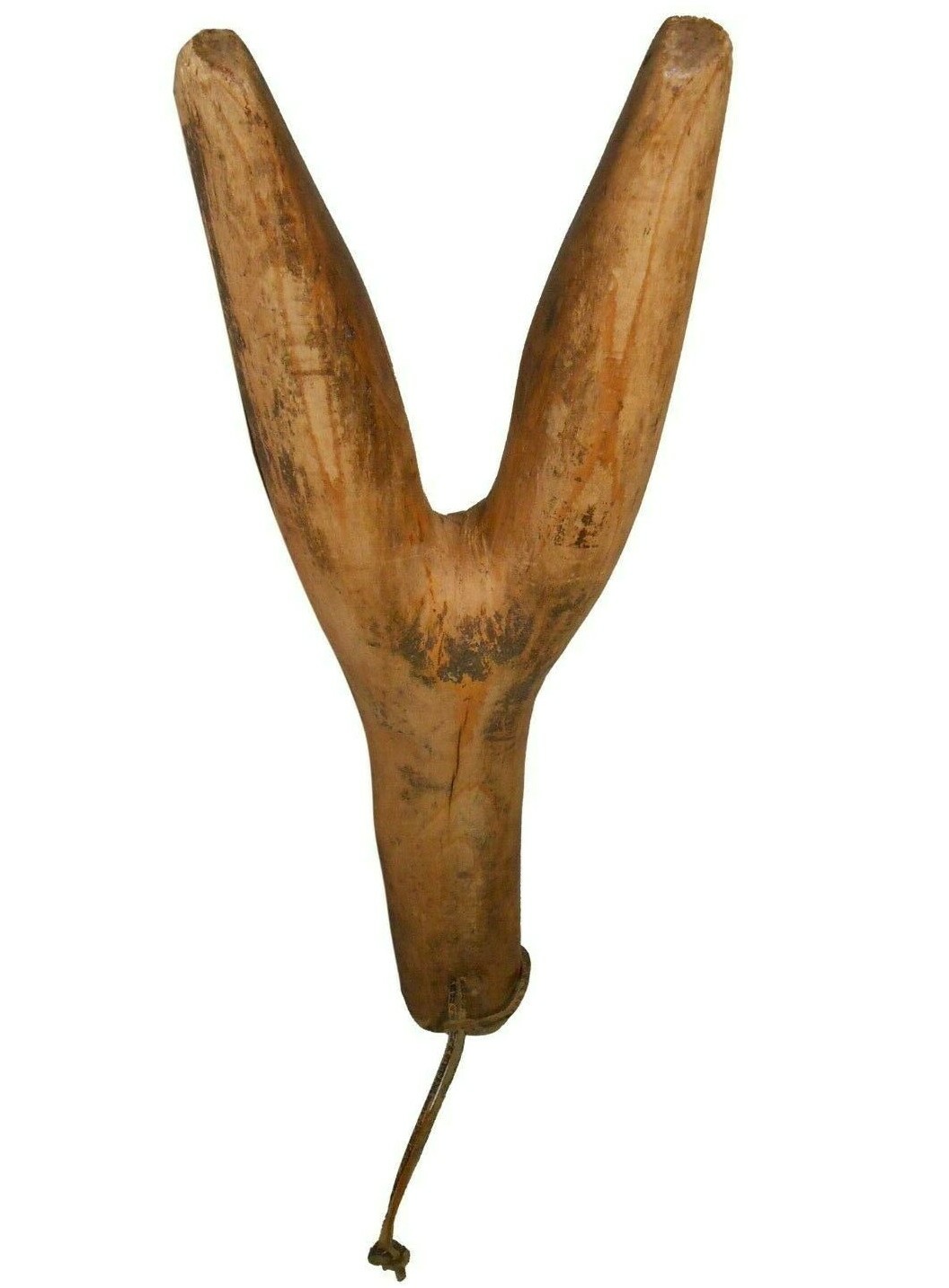 SCARCE EARLY-MID 19TH C AMERICAN ANTIQUE NEW ENGLAND PRIMITIVE ROOT WD ...