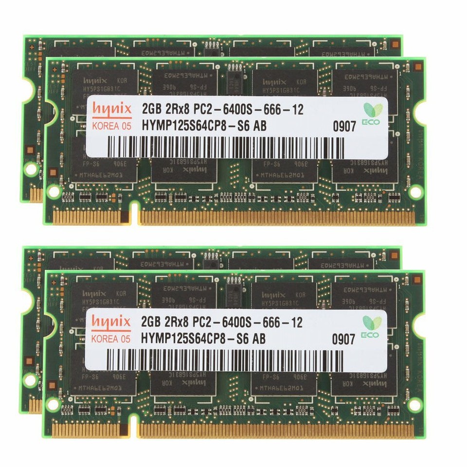 20GB 16GB 8GB 4GB 2GB DDR2 800Mhz PC2-6400 200Pin Laptop Memory RAM ...