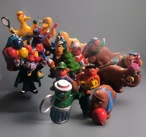 Vintage Applause Tara Sesame Street Muppets PVC Figures Lot of 18~ 80's ...