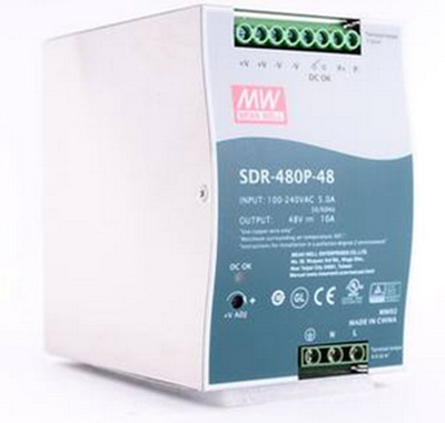 1pc New MEAN WELL Rail Power Supply SDR-480P-48 ( 48V 10A ) | eBay