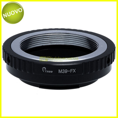 Adapter for M39 screw mount lenses on Fujifilm Fuji X cameras. Adapter ...
