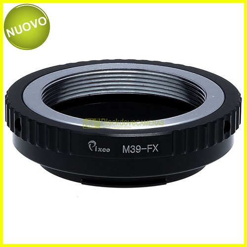 Adapter for M39 screw mount lenses on Fujifilm Fuji X cameras. Adapter ...