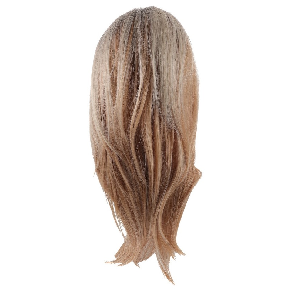 Synthetic Straight Bob Wig Hairpiece Womens Cosplay Shoulder Length ...