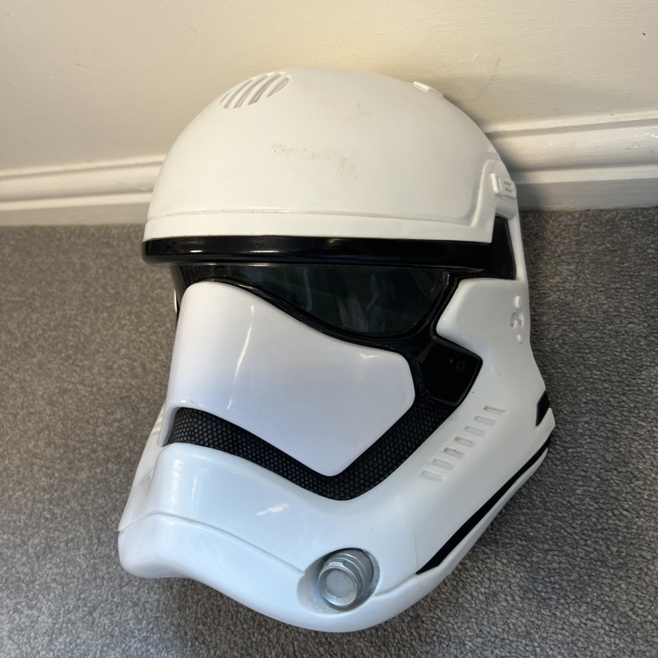 Star Wars First Order Stormtrooper Helmet Hasbro Disney plz Read | eBay UK