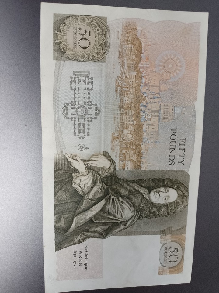 Elizabeth II (1952-2022) Old 50 pound note | eBay UK