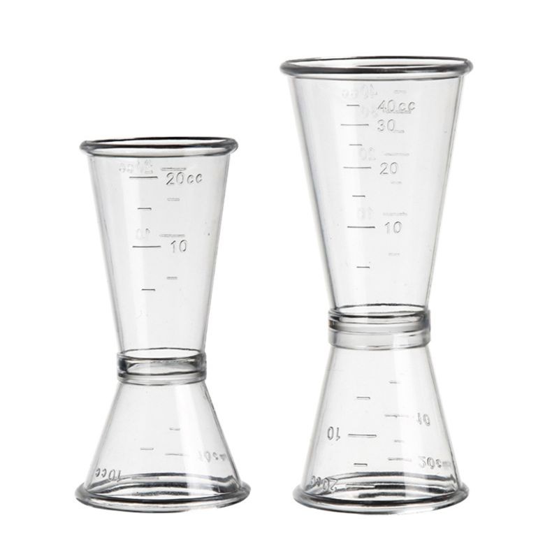 Jigger Single Double Shot Cocktail Wine Short Drink Measure Cup S / L ...