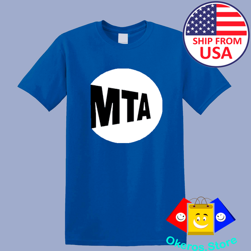 MTA Metropolitan Transit Authority Men's Royal Blue Size S to 5XL | eBay
