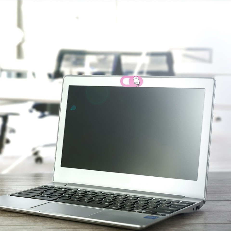 3 Pcs Webcam Camera Cover Barrier Plate Privacy Cat Computer Protector ...