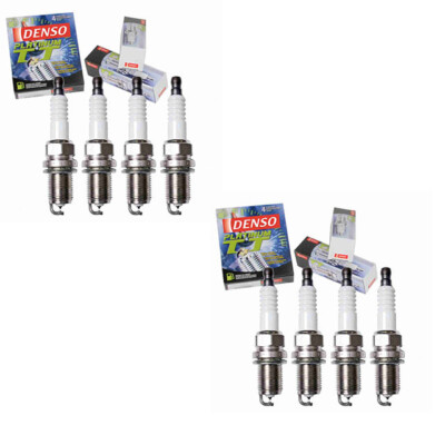 LAND ROVER SPARK PLUG SET x8 RANGE LR3 RR SPORT LR005253 DENSO PLATINUM ...