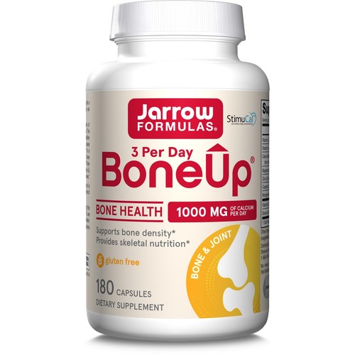 Jarrow Formulas Bone-Up Trois par Jour 180 Capsules OS Santé Calcium ...