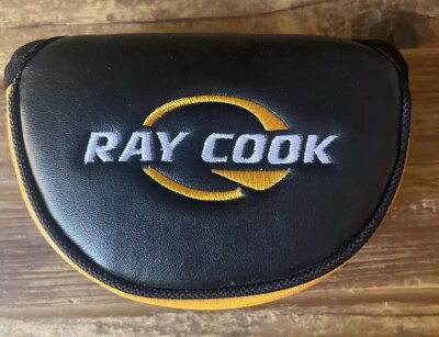 RAY COOK MALLET PUTTER GOLF HEADCOVER BLACK AND YELLOW Returns Always ...