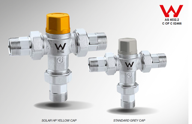 Caleffi 25mm Solar Rated High Performance Tempering Mixing Valve for ...