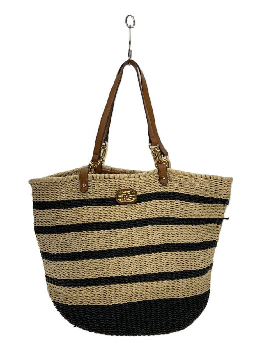 POLO RALPH LAUREN BASKET BAG /-/BORDER - Gem