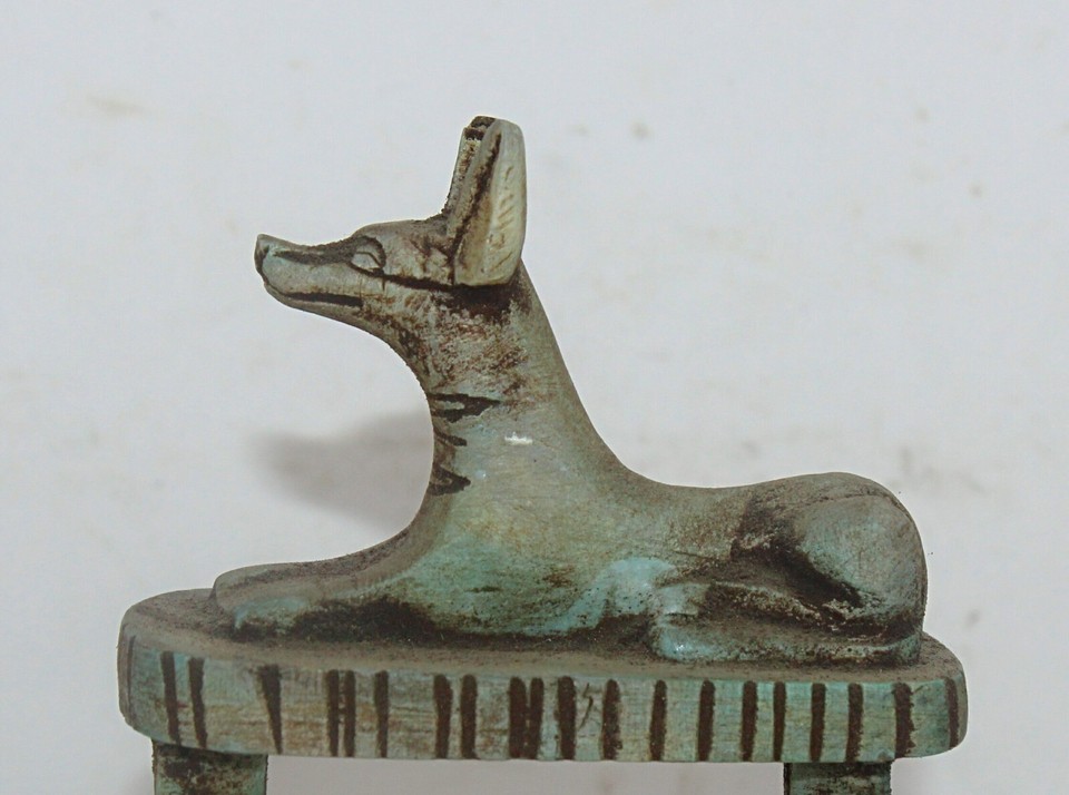 Rare Ancient Egyptian Antique Anubis Boat of Afterlife BC Egyptian ...