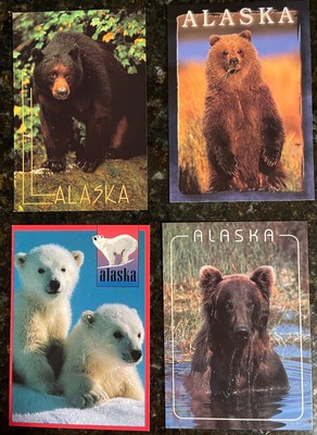 Alaska postcards, new unposted, set of 73, variety of places and topics ...