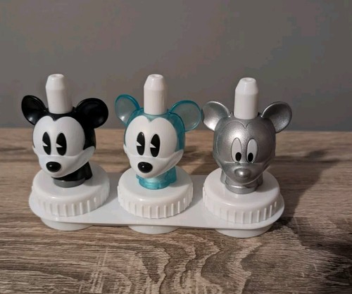 Good 2 Grow Juice Bottle Toppers Mickey Mouse Original, Silver, & Blue ...