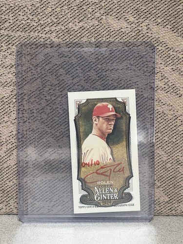 2024 Topps Allen & Ginter Scott Rolen Red Ink Mini A&G Auto /10 #MA-SR ...