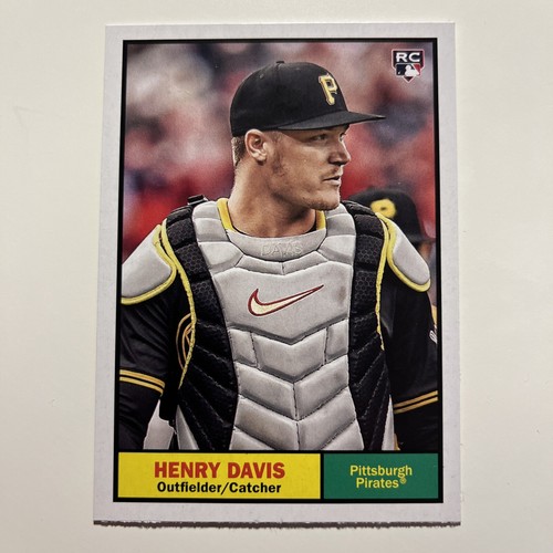 2024 Topps Archives - 1961 Topps #7 Henry Davis (RC) Design Variation ...