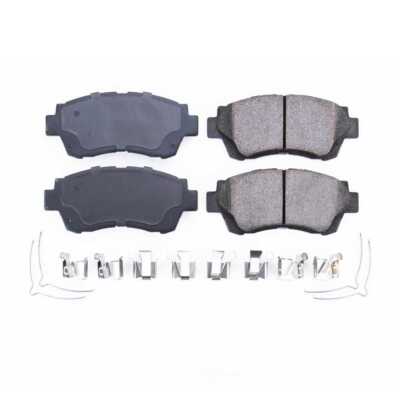 Disc Brake Pad Set-Front Z17 Low-Dust Ceramic Brake Pads with Hardware ...