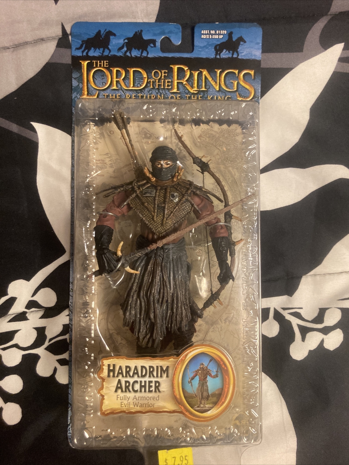 Lord of the Rings Haradrim Archer Action Figure Return of the King 2003 ...