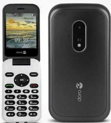 Doro 6620 Flip Phone - Grade A (Pristine) - Big Buttons, Easy to Use ...