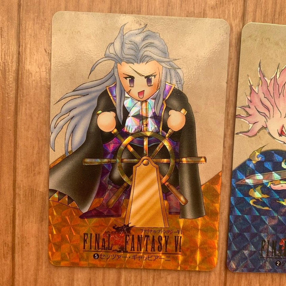 Final Fantasy Tina Setzer Carddass Kira Prism FF6 collectible card | eBay