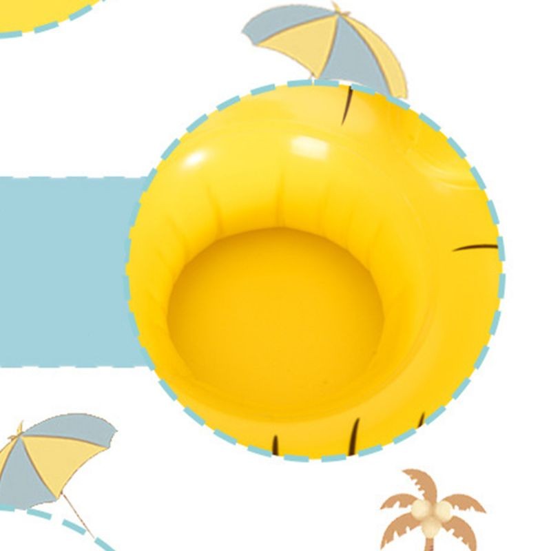 Floating Beverage Holder Yellow Duck Cup Holder Outdoor Swimming Pool ...