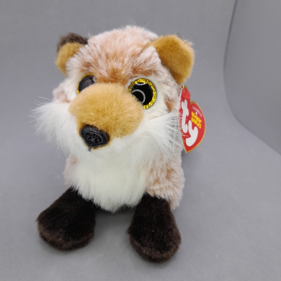 TY Beanie Babies Frederick the Red Fox Plush 6" Stuffed Animal ...