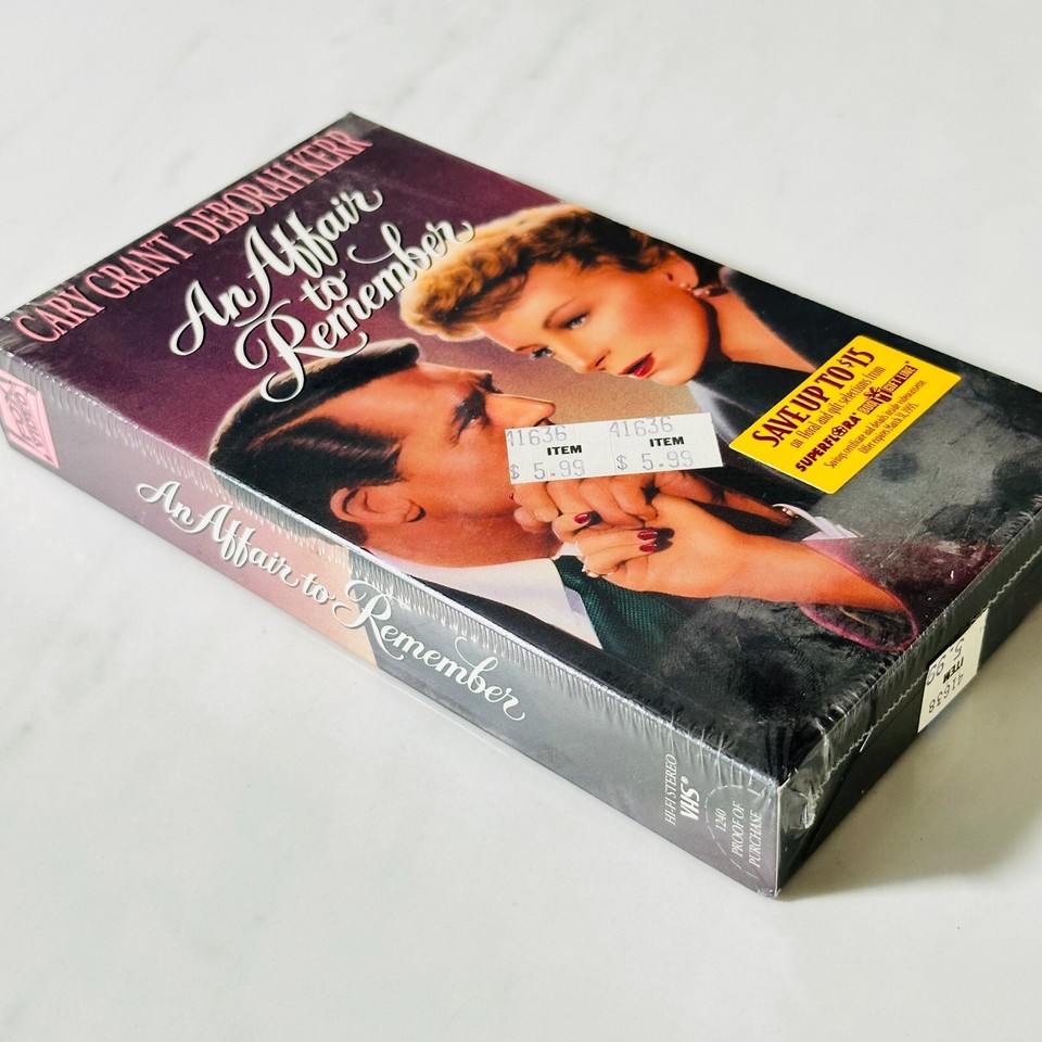 An Affair To Remember - VHS - New / Sealed / Watermark - Cary Grant | eBay