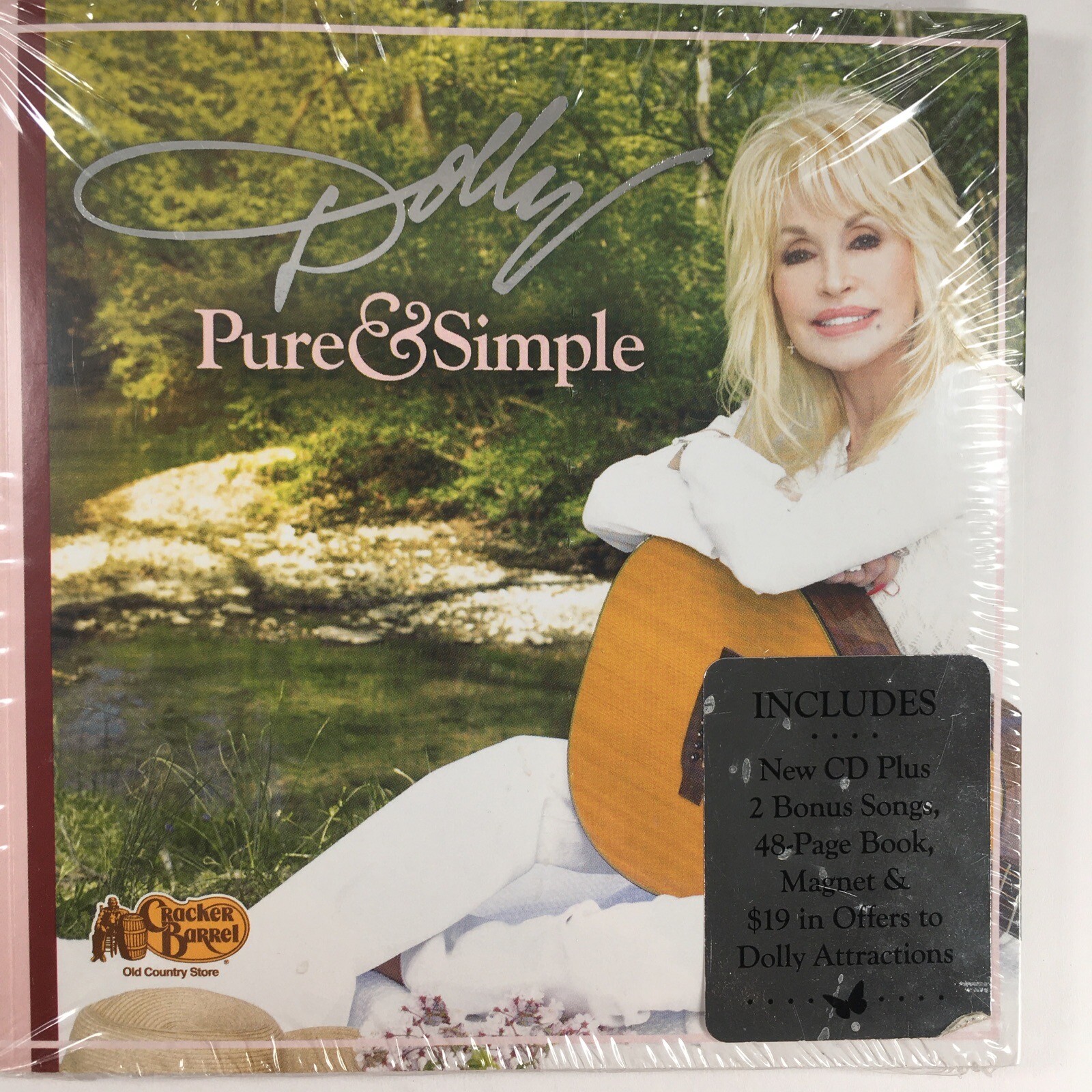 Pure & Simple By Dolly Parton CD 2 Bonus Songs/48-Page Book/Magnet! NEW ...