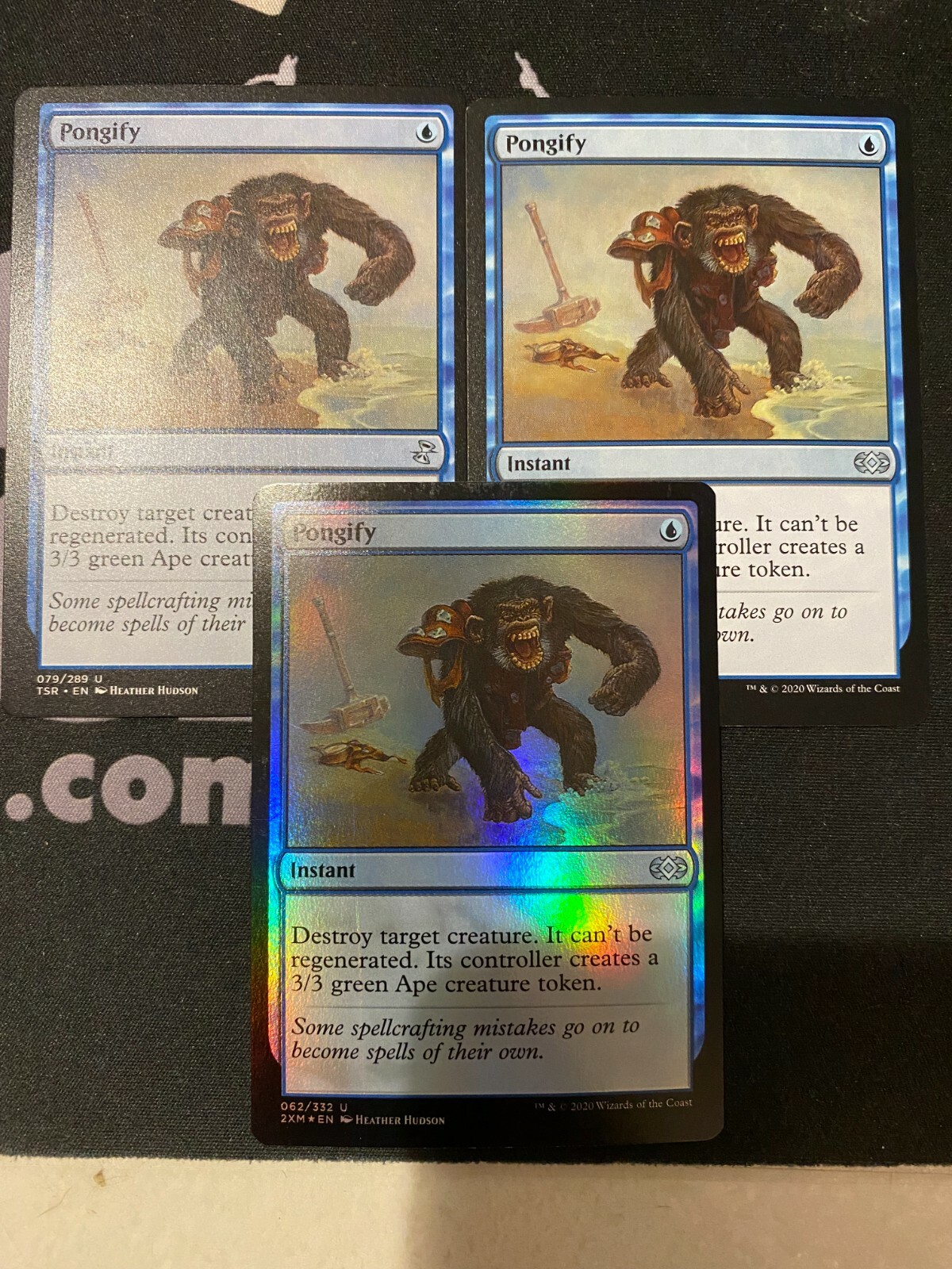 MTG Double Masters Pongify x 3. One Foil. | eBay