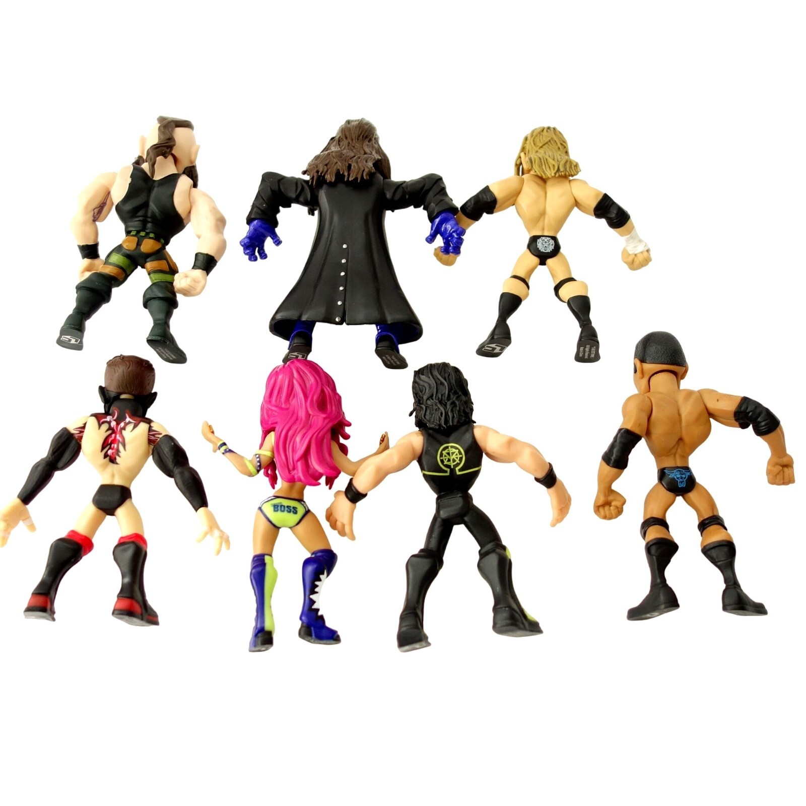 WWE 2017 Action Figures Lot Of 7 Detailed and Poseable Superstars 5 ...