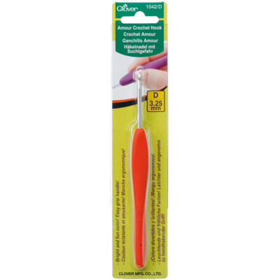 Clover Amour Crochet Hook-Size D3/3.25mm (Pack of 3) | eBay