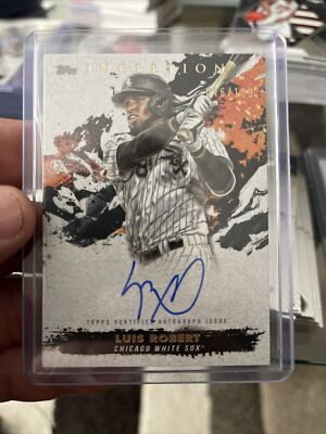 2021 Topps Inception Luis Robert Auto #100 | eBay