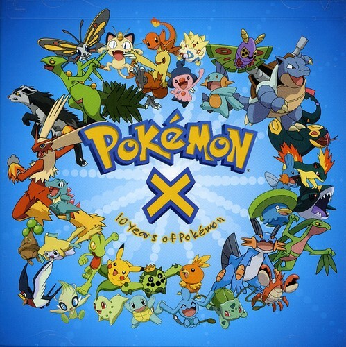 Pokemon X: Ten Years of Pokemon by Pokemon (CD, 2007) for sale online ...