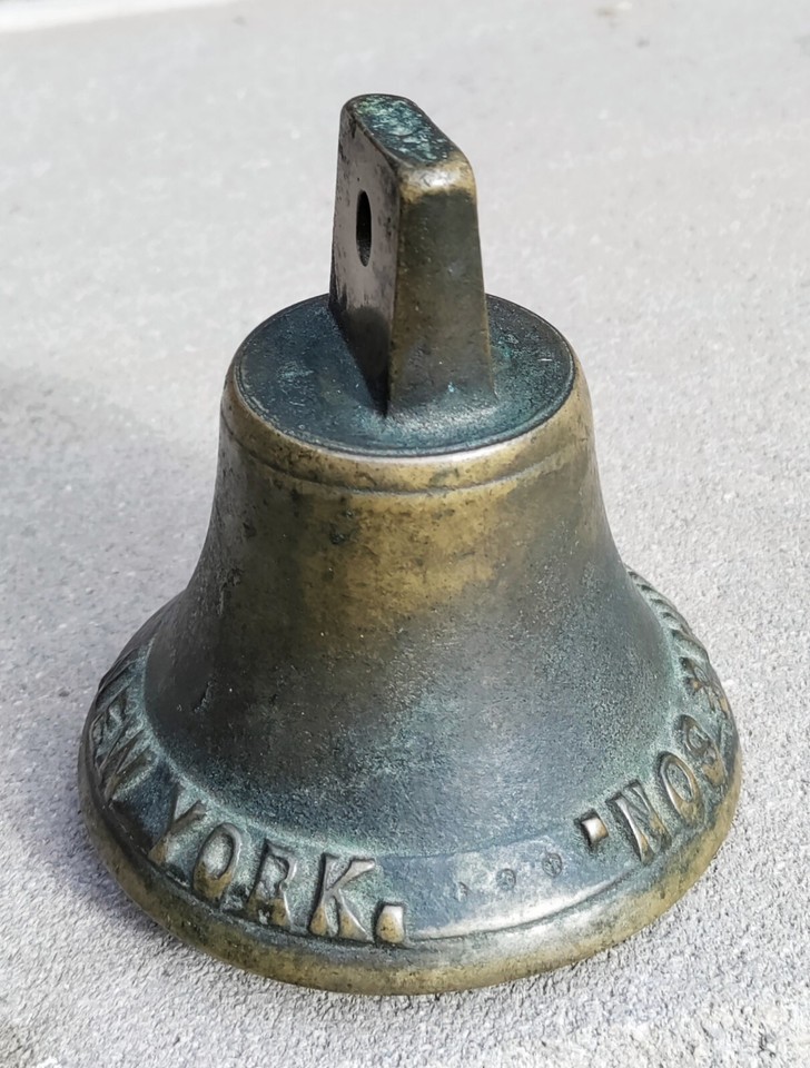 Antique Wm. McKenna & Son Bronze or Brass Horse Trolley Carriage Bell ...