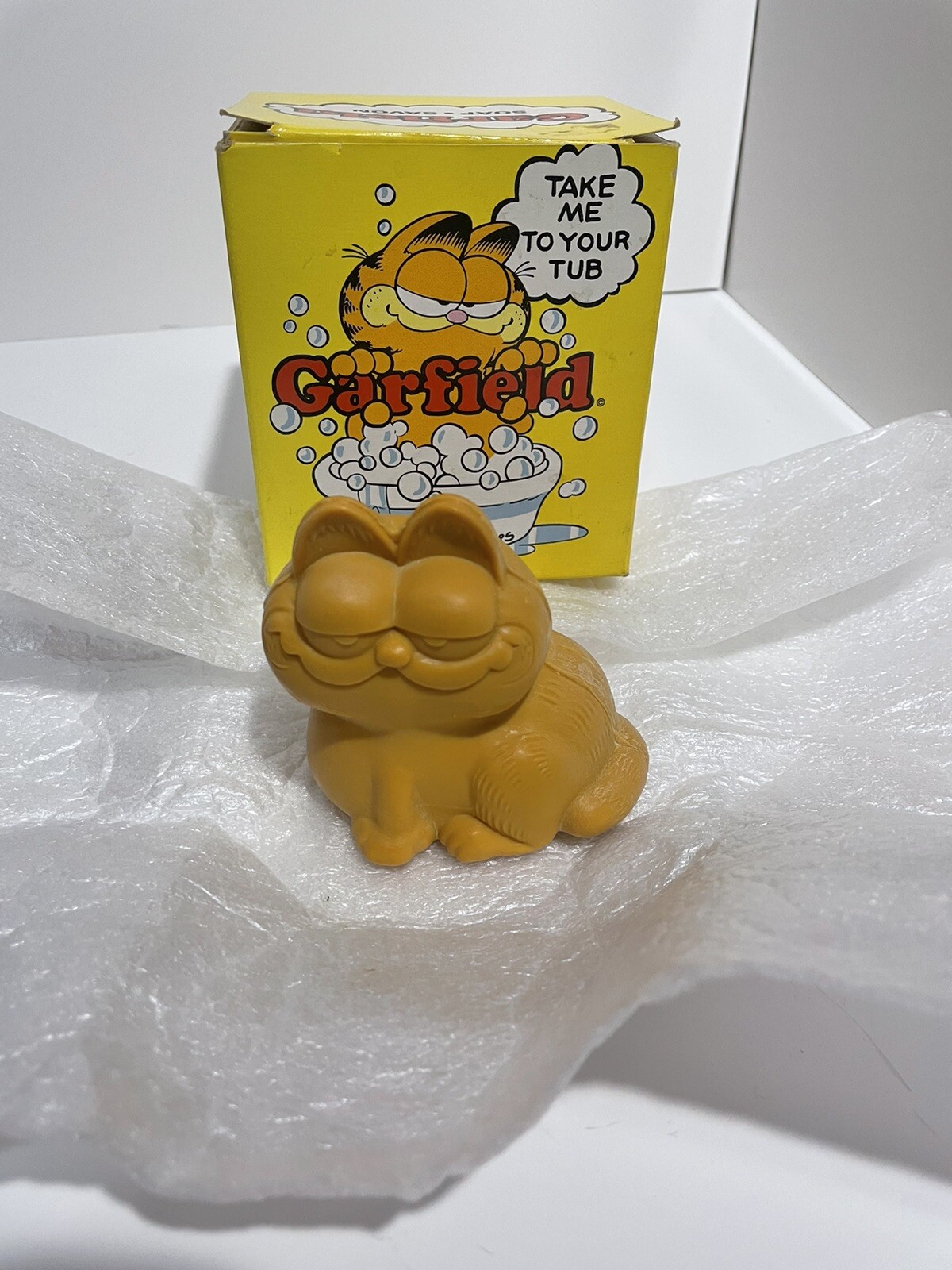 1978, 1981 Vintage Garfield Soap “Take Me To Your Tub” Twincraft | eBay
