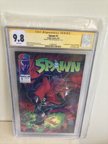 Spawn 1 1992 CGC 9.8 T. McFarlane Sign. Series WP Spawn 2&3 BONUS: LOOK! New PG! | eBay