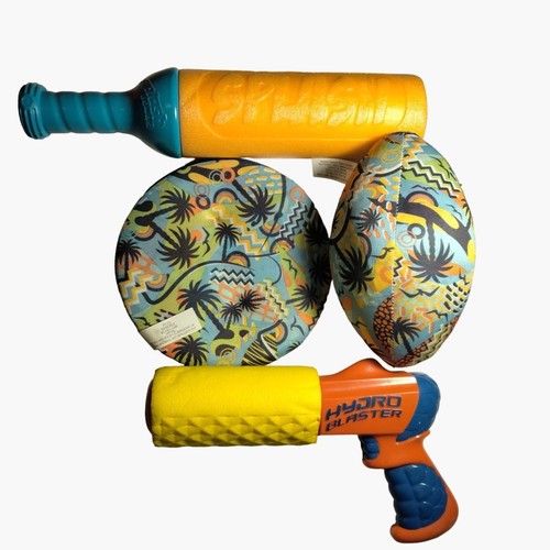 Splash Bombs Water Pool Toys Hydro Blaster Football Disc Lot Swim Toys ...