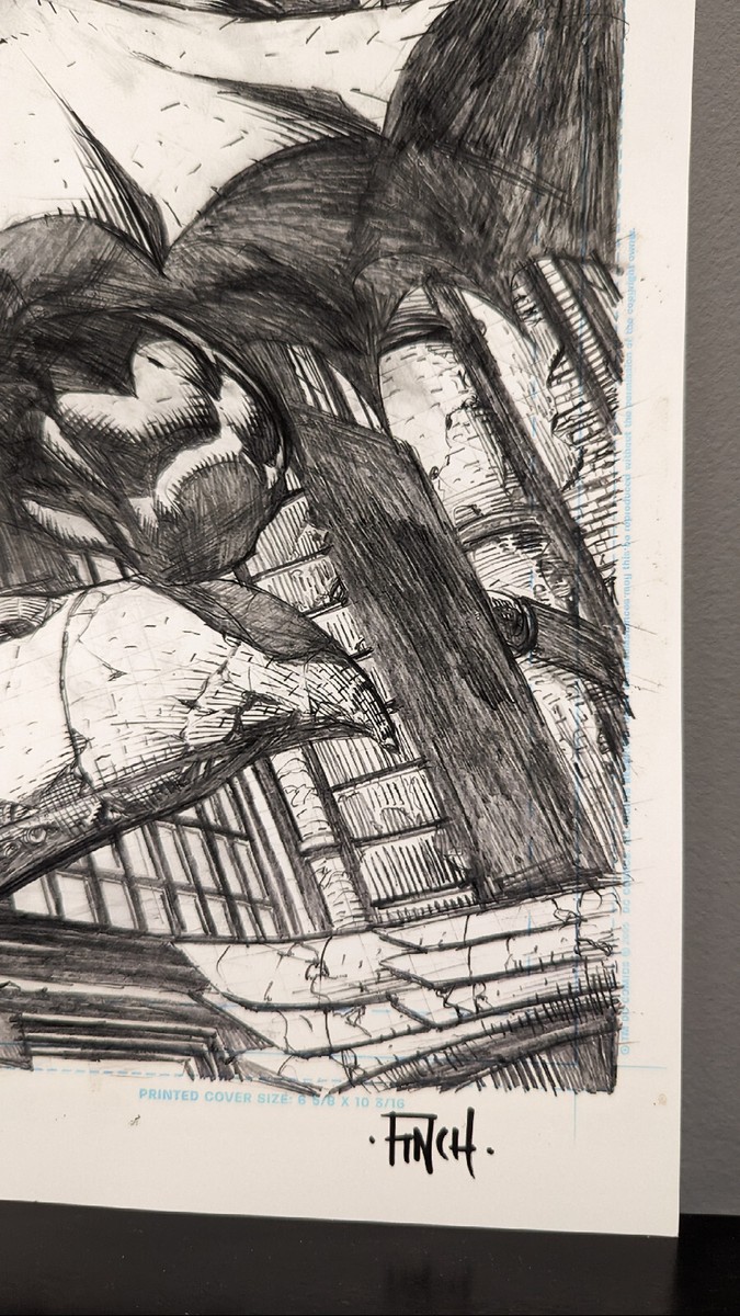 David Finch Batman Pencils