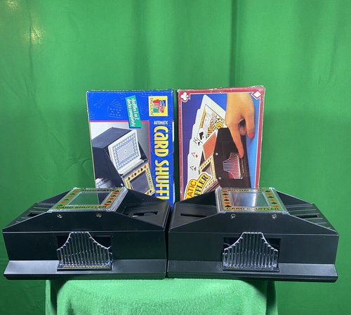 Vintage Automatic Card Shuffler - Parts Only - 2 pack | eBay