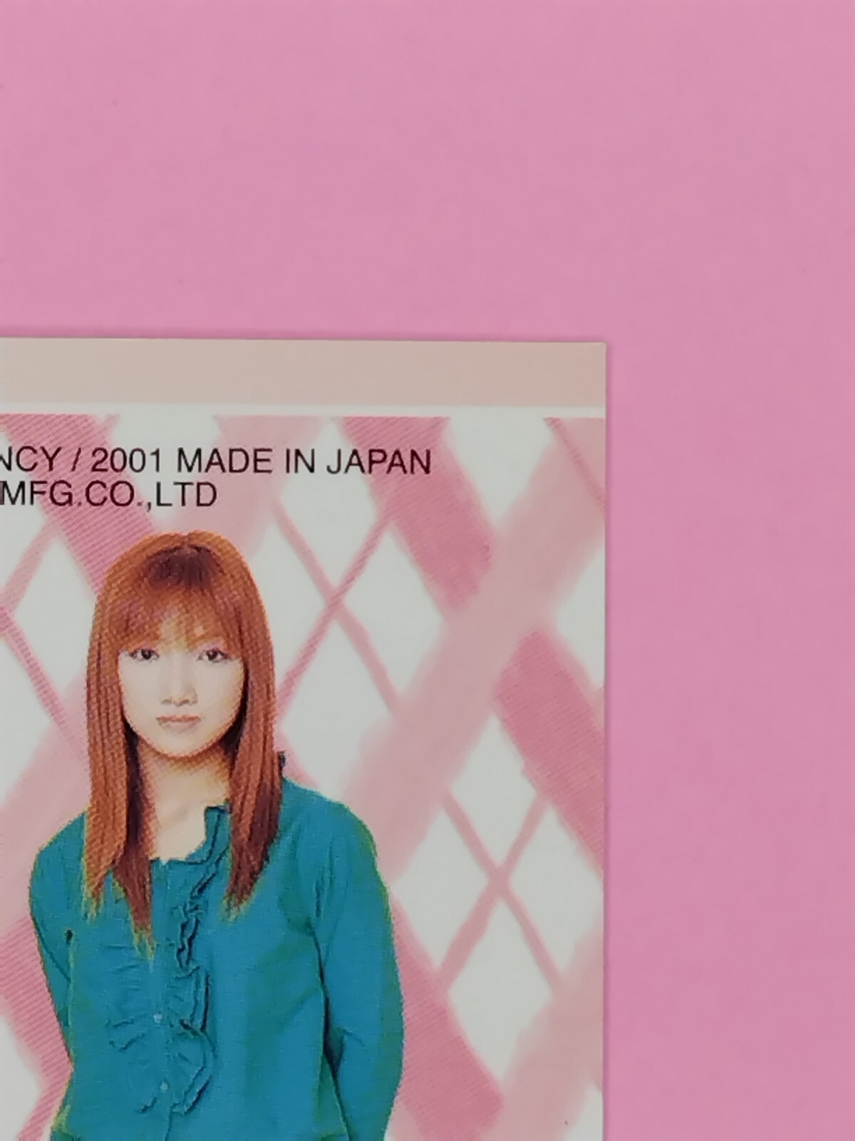 Maki Goto Morning Musume. Card Amada BANDAI TCG 2001 Japanese Idol No ...