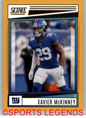 2022 Score gold #238 Xavier McKinney | eBay
